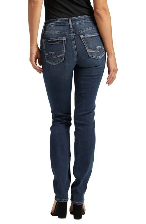 SILVER JEANS CO. Suki Straight Leg Jeans - Indigo