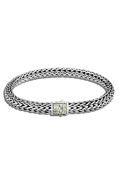 John Hardy Classic Chain Reversible Bracelet - Metallic Silver
