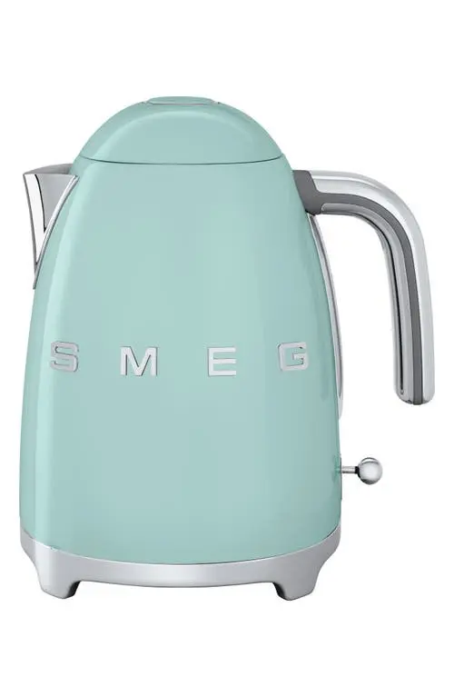 SMEG 50s Retro Style Electric Kettle - Pastel Green