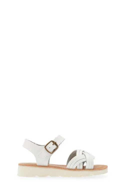 L'AMOUR Athena Sandal - White