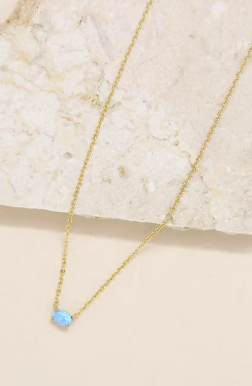 Ettika Opal Pendant Necklace