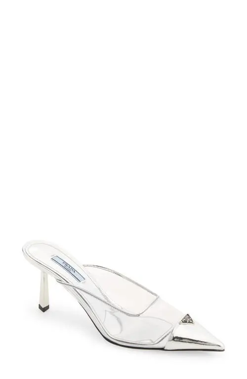 Prada Modellerie Pointed Toe Mule
