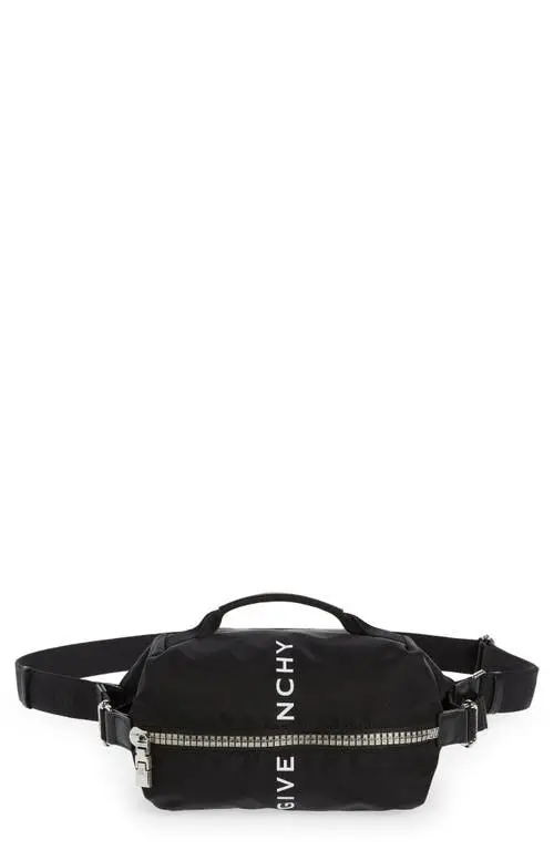 Givenchy G-zip Belt Bag - 001-black