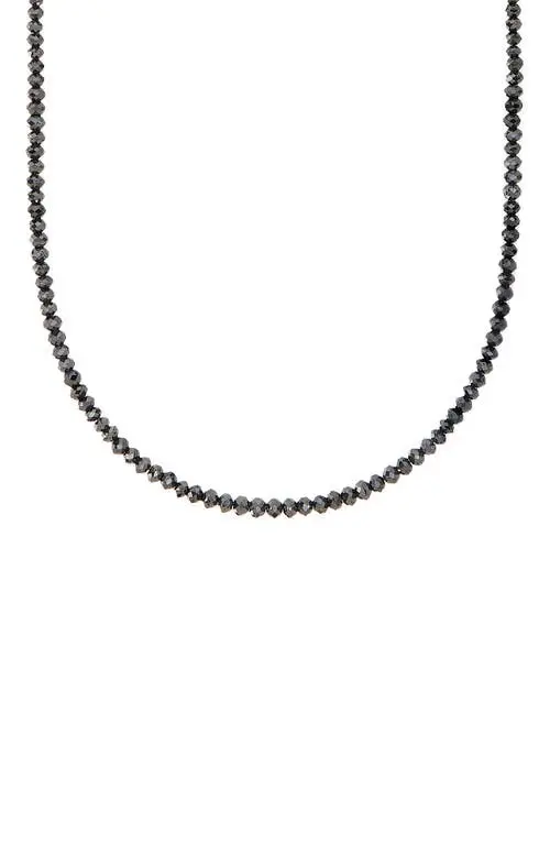 Sethi Couture Beaded Necklace - Black Diamond