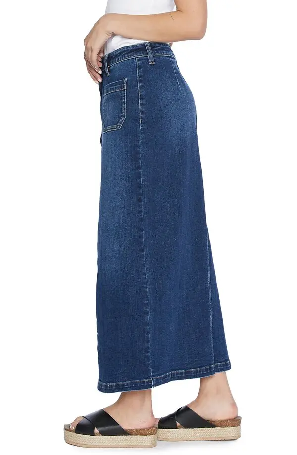 WASH LAB DENIM Carin Maxi Skirt - Carin Blue