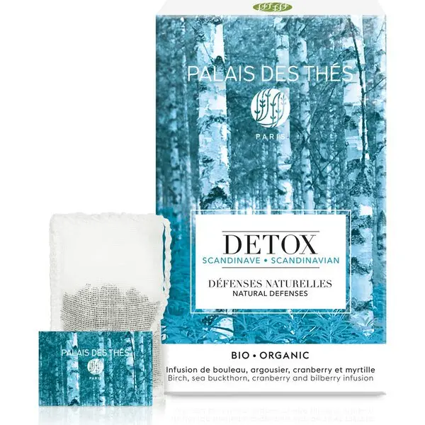 PALAIS DES THES Detox Organic Tea - Natural Defense