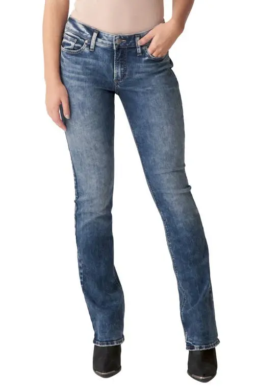 SILVER JEANS CO. Elyse Slim Bootcut Jeans