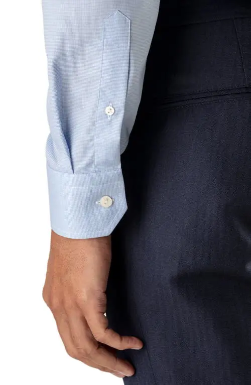 Eton Slim Fit Houndstooth Dress Shirt