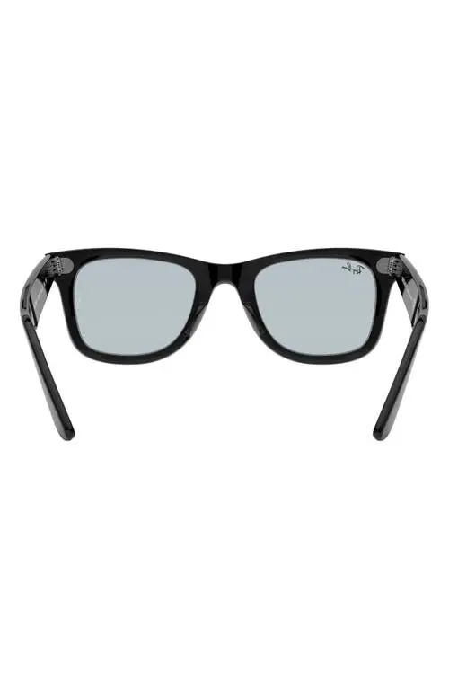 Ray-ban 52mm Square Sunglasses - Black/light Grey