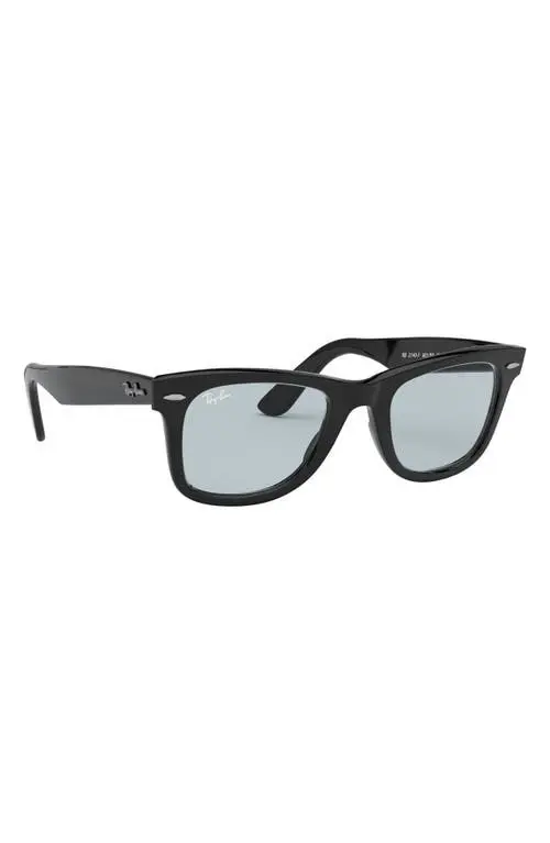 Ray-ban 52mm Square Sunglasses - Black/light Grey