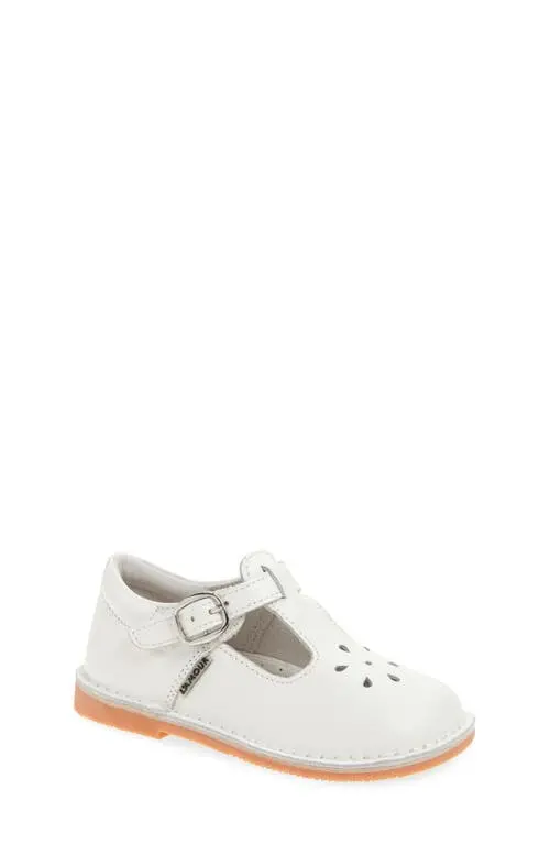 L'AMOUR Joy Classic T-strap Shoe - White