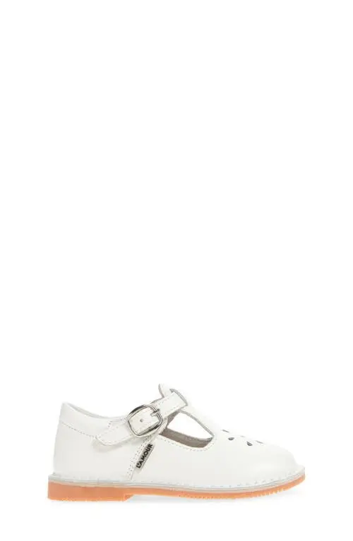 L'AMOUR Joy Classic T-strap Shoe - White