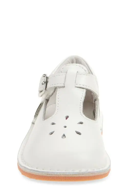 L'AMOUR Joy Classic T-strap Shoe - White