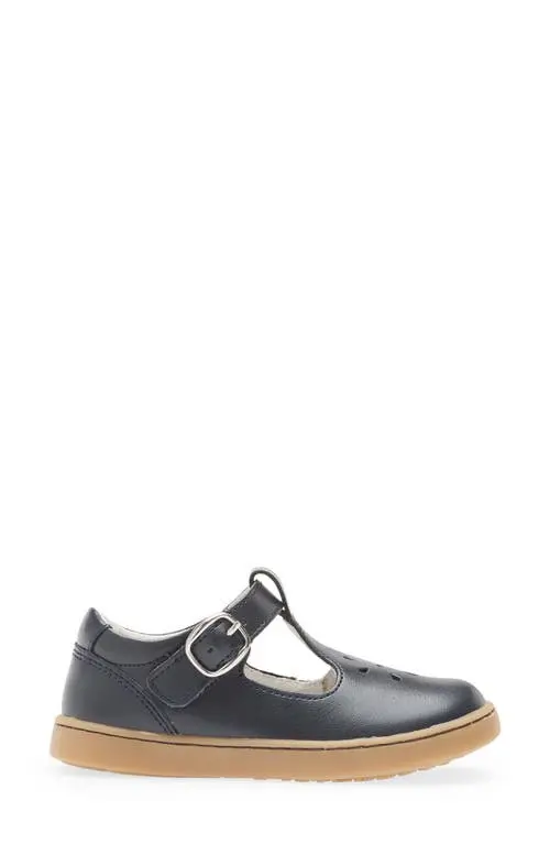 L'AMOUR Chelsea T-strap Shoe - Navy