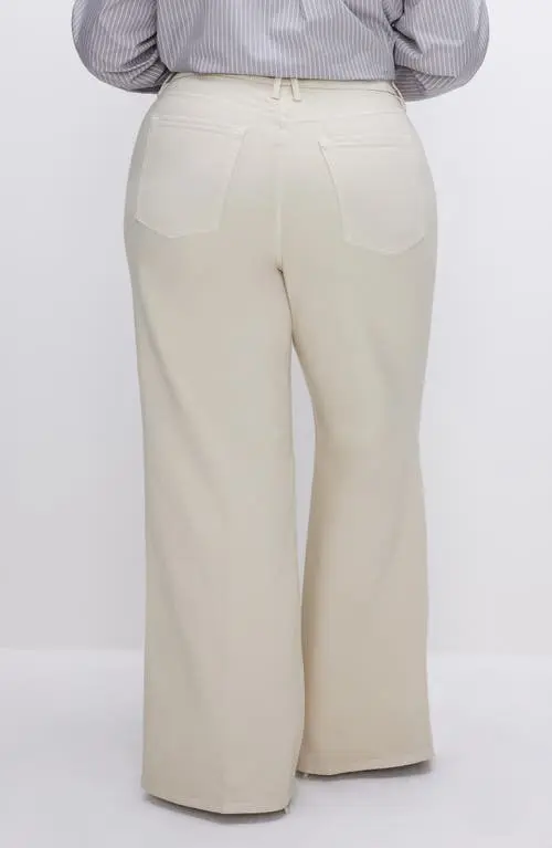 Good American Good Skate High Waist Wide Leg Jeans
