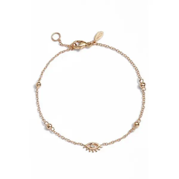 Anzie X Mel Soldera Evil Eye Diamond Bracelet - Gold/diamond