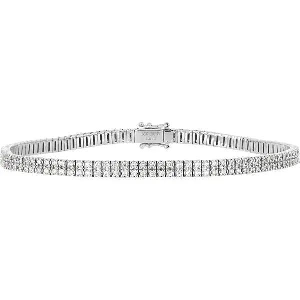 Bony Levy 18k Gold Diamond Tennis Bracelet - 18k White Gold