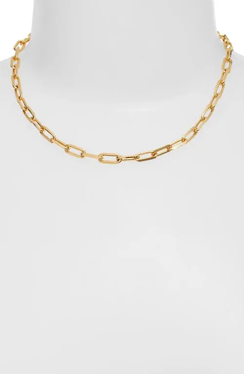 SHYMI Maggie Paper Clip Chain Necklace
