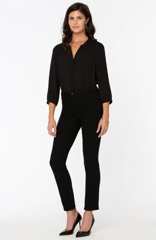 NYDJ Sheri Slim Jeans - Black
