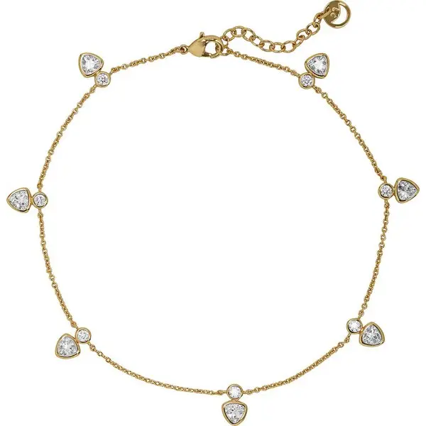Lili Claspe Candice Charm Anklet - Gold