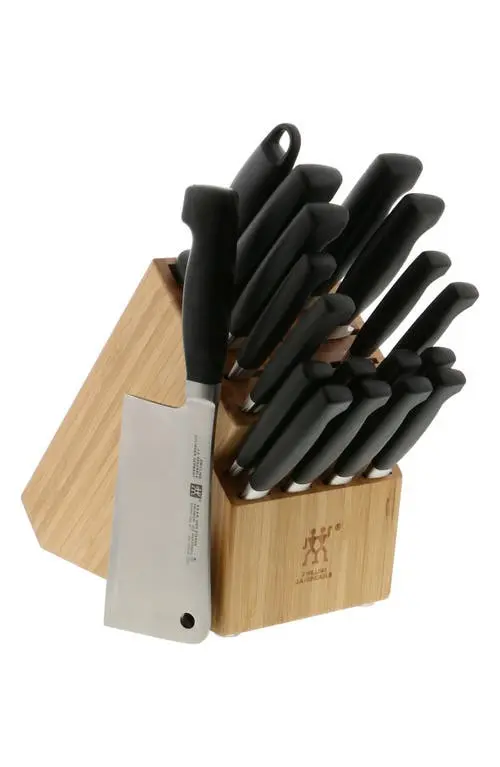 ZWILLING Four Star 20-piece Knife Block Set