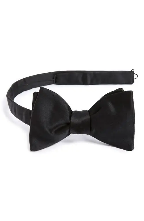 Eton Silk Bow Tie - Black