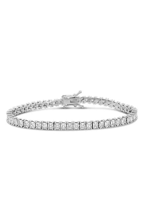 SHYMI Cubic Zirconia Tennis Bracelet - Silver