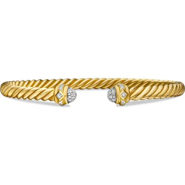 David Yurman Renaissance® Oval Cablespira Bracelet - 18k Yellow Gold