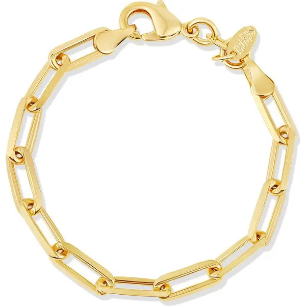 SHYMI Paper Clip Chain Bracelet - Gold