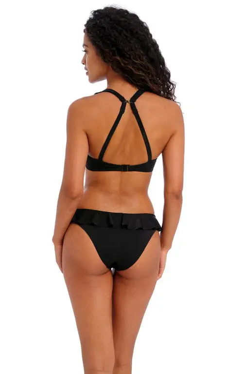 Freya Jewel Cove Underwire Bikini Top - Plain Black