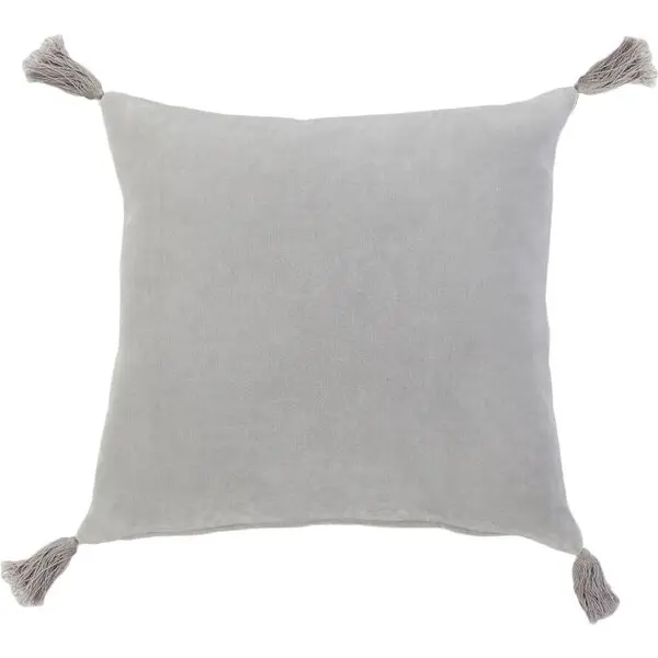 POM POM AT HOME Bianca Accent Pillow - Light Grey