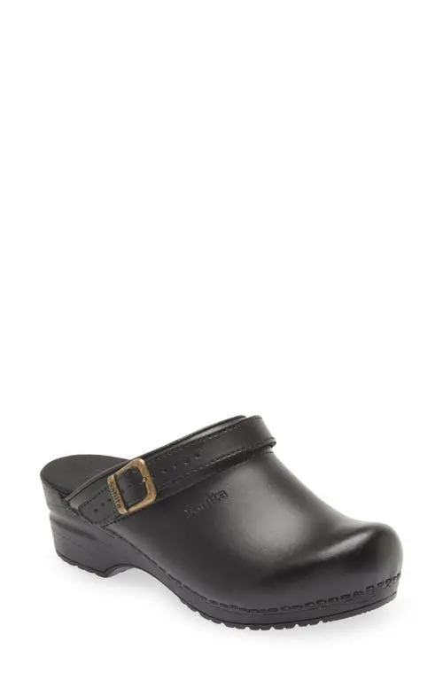 SANITA Ingrid Clog - Black 002