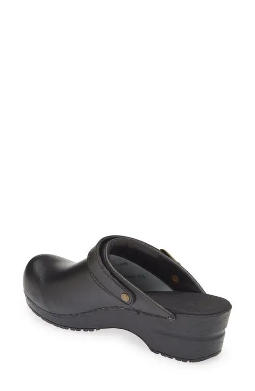 SANITA Ingrid Clog - Black 002