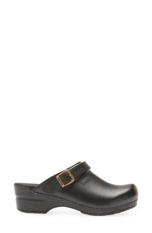 SANITA Ingrid Clog - Black 002