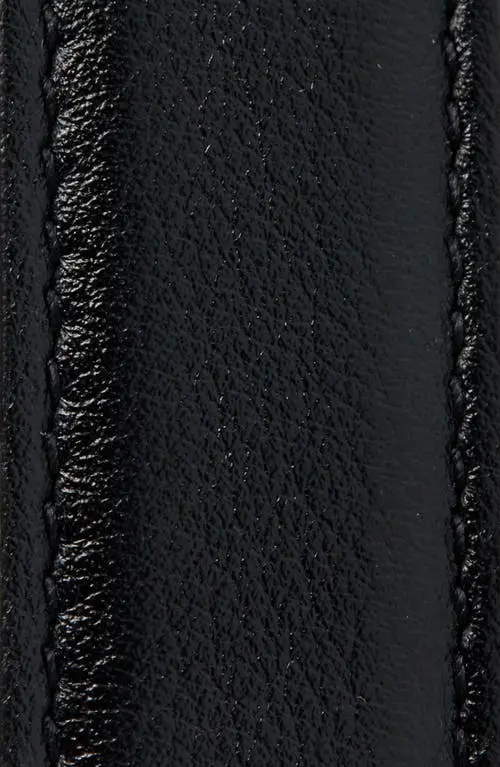 Saint Laurent Monogram Leather Belt