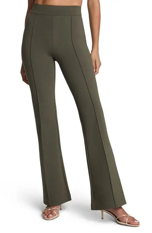 Spanx Perfect Fit Ponte Flare Pants - Dark Pine