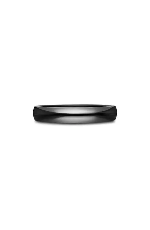 David Yurman Classic Band Ring - Black Titanium