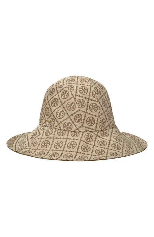 Tory Burch T Monogram Bucket Hat - Hazel