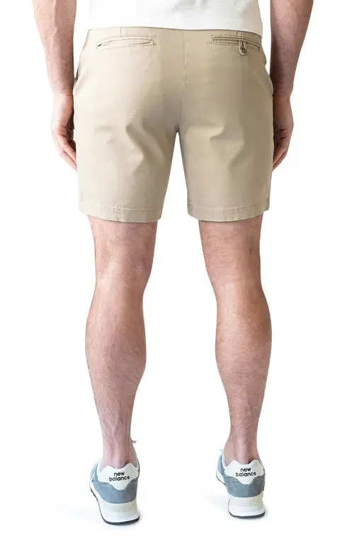 DEVIL-DOG DUNGAREES 7-inch Performance Stretch Chino Shorts - Rugged Tan