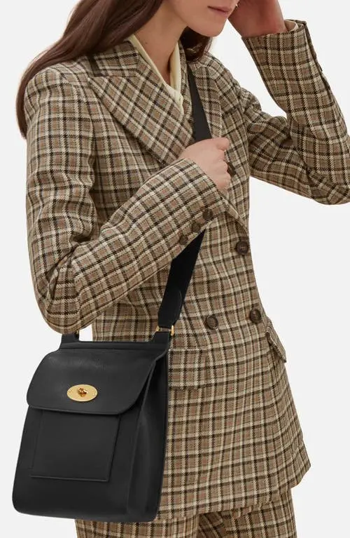 Mulberry Antony Leather Crossbody Bag - Black