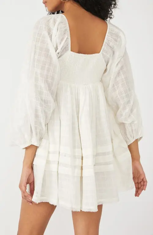 Free People Ari Long Sleeve Mini Dress