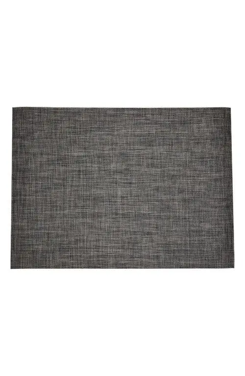 CHILEWICH Basketweave Indoor/outdoor Floor Mat - Carbon