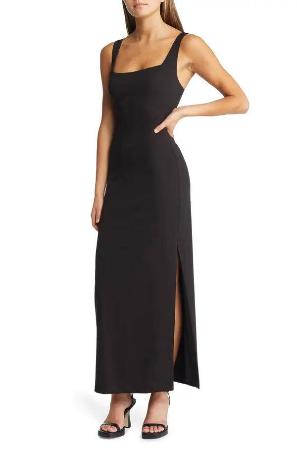 chinese dress ladies Sophee Black Lace Maxi Dress - US 8