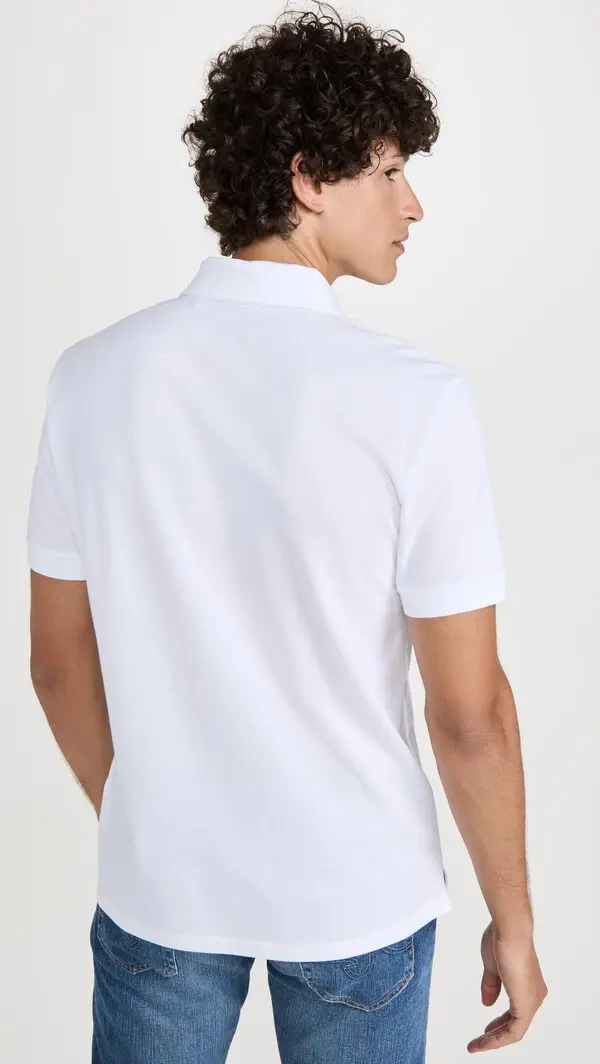 BOSS Regular Fit Polo Shirt - White