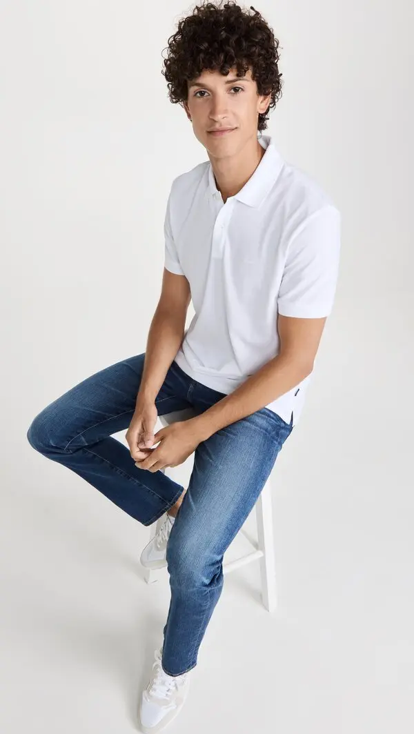 BOSS Regular Fit Polo Shirt - White