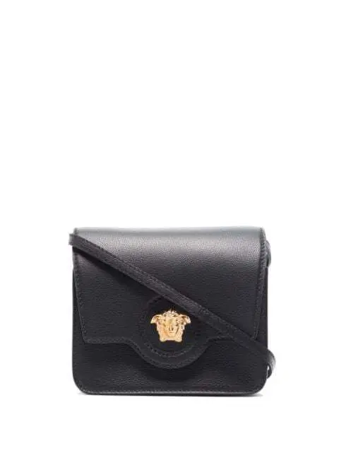 Versace La Medusa Crossbody Bag - 1b00v Nero-oro