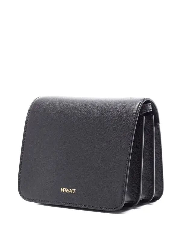 Versace La Medusa Crossbody Bag - Black