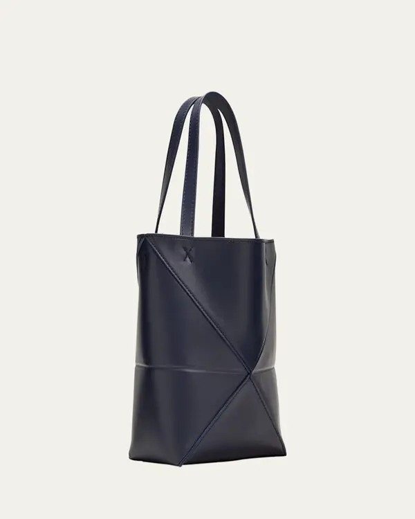 Loewe Puzzle Fold Tote Bag - Abyss Blue
