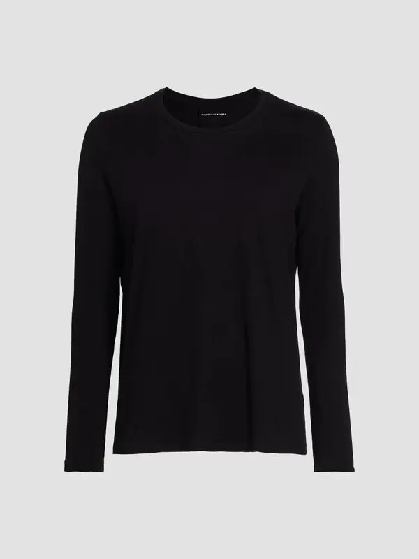 Majestic Filatures Soft Touch Pleated Top