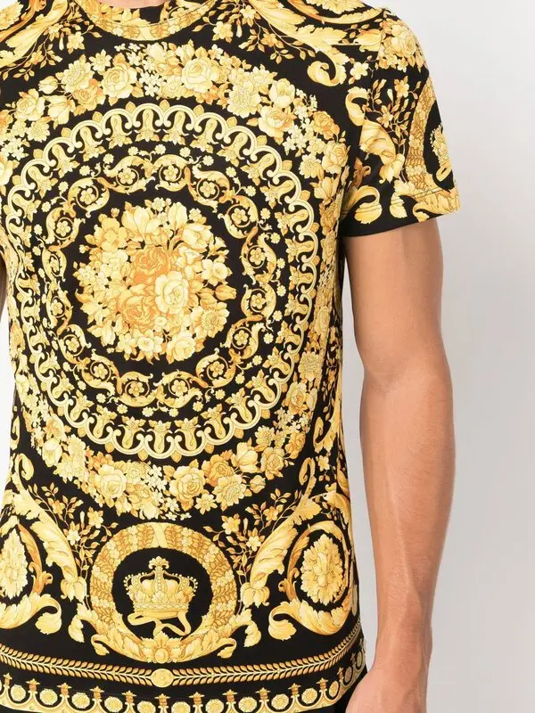 Versace Barocco Cotton T-shirt
